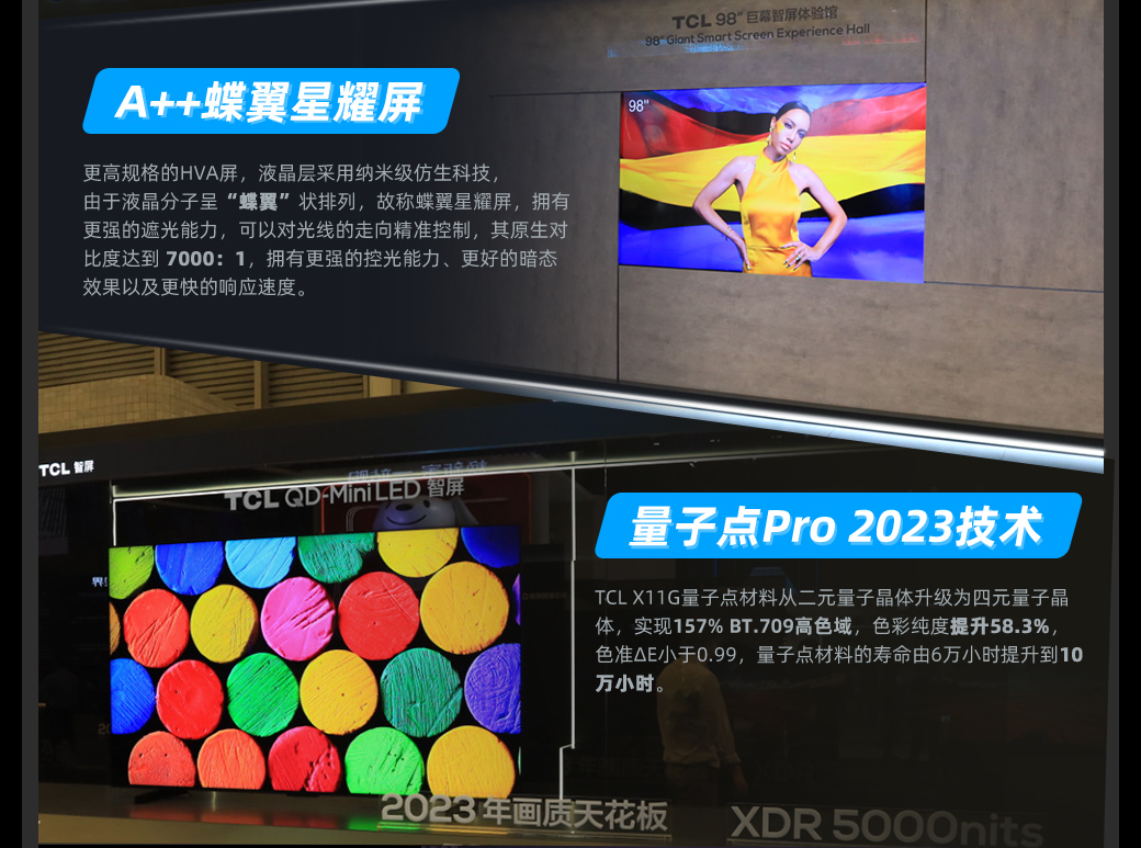 TCL QD-Mini LED巨幕智屏 闪耀AWE2023